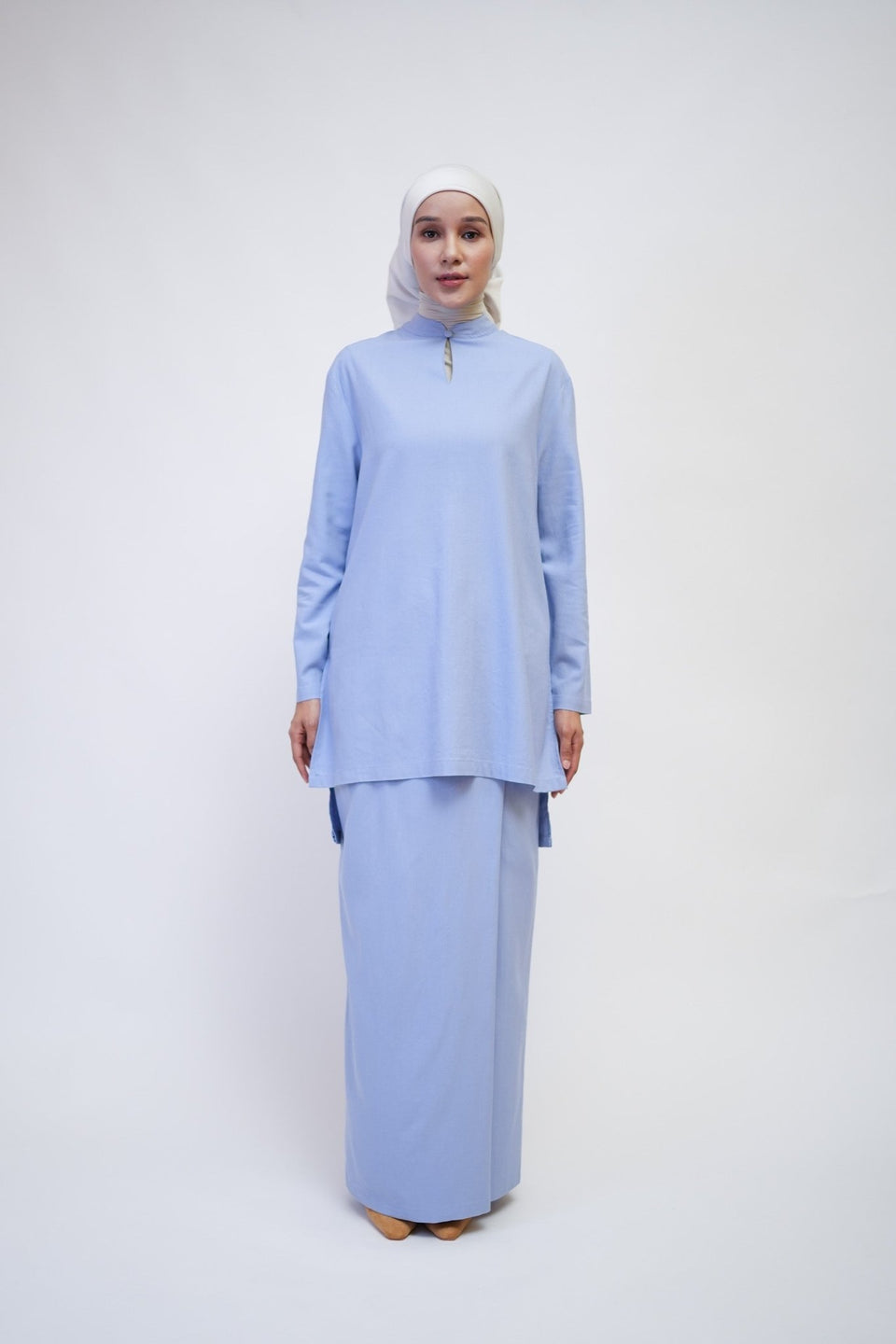 The Early Check-in Collection - Women Classic Skirt in Periwinkle Blue ...